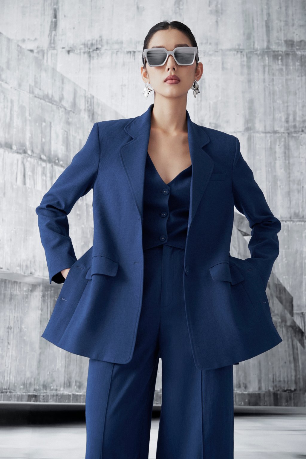 Indigo Blazer – Laget Studios